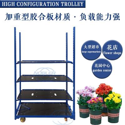 China Size 1350*565*1900mm Flower Frame Truck Plywood Trolley for sale
