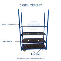 China Plywood Seedling Cart High Capacity For Germination Room Agricultural Planting for sale