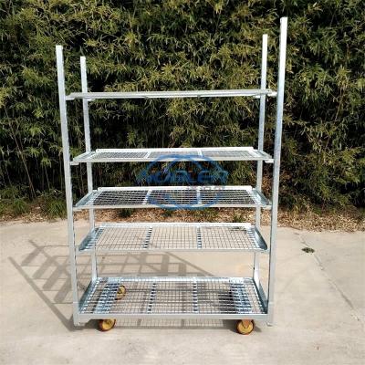 China Wood Danish Cart Designed With Mobility Wheels With Brakes Providing Smooth Movement And Enhanced Safety For Heavy Loads for sale