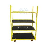 China 2 Million Direction Danish Flower Trolley 2 Directional Rubber Wheel Push And Pull Type for sale