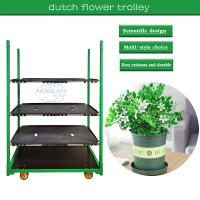 China Danish Cart Standard Danish Container Flower Trolley Fast Turnover for sale