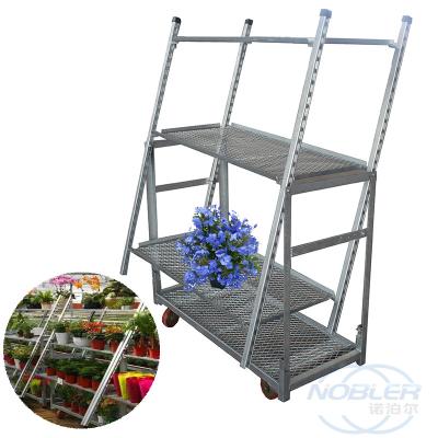 China Dutch trolley pull net hot dip galvanized material standard hole plate special flower trolley for sale