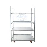 China Dutch Plant Trolley Cc Roll Container Danish Cart Flower Shipping Rack for sale