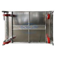 China Wood Package Content Danish Flower Trolley 4 Wheels Perfect For End Market for sale