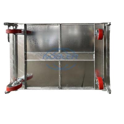 China Wood Package Content Danish Flower Trolley 4 Wheels Perfect For End Market for sale