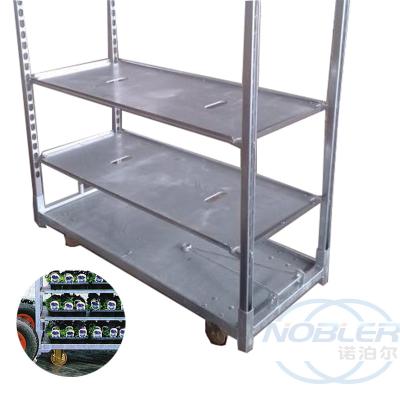 China Pull Net Flower Cart Flower Trolley Strong And Durable Scientific Design for sale