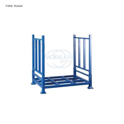 China Warehouse Tyre Storage Racking Tire Rack Collapsible for sale
