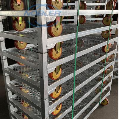 China Hot Galvanized Zinc Danish Cart for Easy and Safe Material Handling for sale