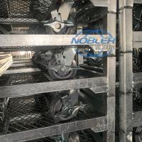 China Convenient Material Transport Indoor Danish Trolley With 10cm Wheel Diameter for sale