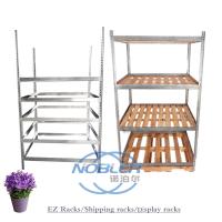 China Metal Boltless Rivet Storage Flower Display Rack EZ Racks 1310mm for sale