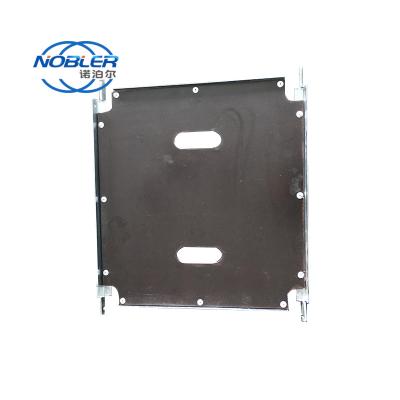 China 675*562*1700mm Plywood Danish Flower Trolley PP Wheel Adjustable Height for sale