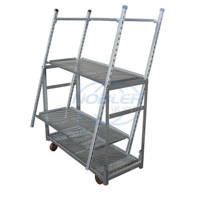 China Waterproof Danish Flower Trolley Easy To Clean for sale