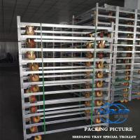 China Hot Dip Galvanized danish plant trolley for modern flower logistics for sale