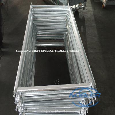 China Special Dutch Flower Trolley Pp Wheel Seedling Cart Agricultural Planting for sale
