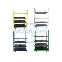 China Four Casters Dutch Flower Trolley Mobile Assembly Equipment for sale