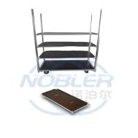 China High Load Bearing danish flower trolley Burly Durable Corrosion Resistance for sale