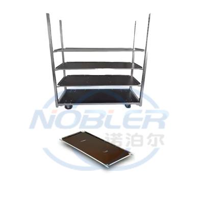 China High Load Bearing danish flower trolley Burly Durable Corrosion Resistance for sale