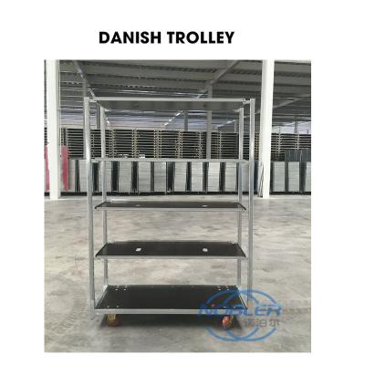 China Waterproof Durable Danish Flower Trolley Efficient Plant Transport for sale