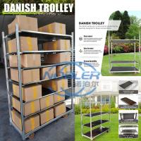 China Easy Assemble Durable Dutch Flower Trolley For Greenhouse for sale