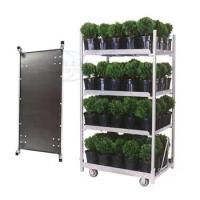China Customized Movable Portable Dutch Flower Trolley For Garden for sale