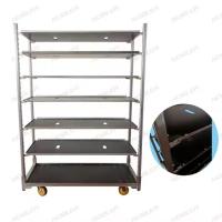 China Basket Included Waterproof Cc Danish Trolleys Container For Versatile Storage Solutions for sale