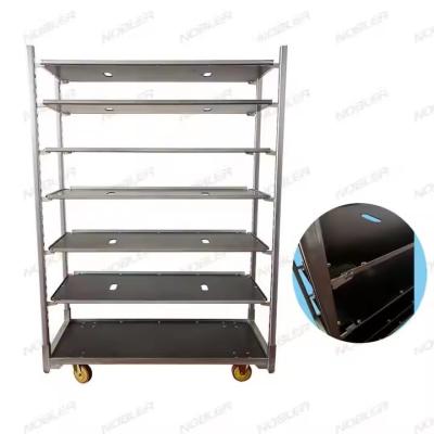 China Basket Included Waterproof Cc Danish Trolleys Container For Versatile Storage Solutions for sale