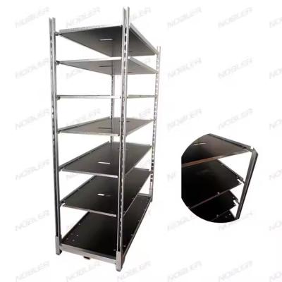 China Foldable Dutch Flower Trolley Handle 4 Wheels For Smooth Flower Transport for sale
