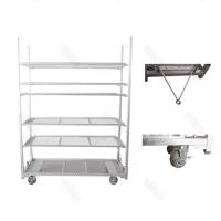 China 4 Wheels Danish Trolley Perfect For Smooth And Convenient Transport for sale