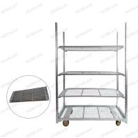 China Handle Flower Danish Trolley Convenient Easy To Assemble for sale