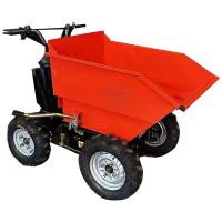 China 4 Tire Electric Mini Dumper Smooth And Quiet Operation for sale