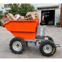 China Wheeled electric mini dump truck Continuous Operation For 4 Hours for sale