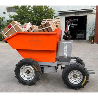 China Wheeled electric mini dump truck Continuous Operation For 4 Hours for sale