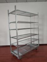 China Danish Flower Trolley flower transport trolley featuring strong frame and smooth rolling wheels for flower handling for sale