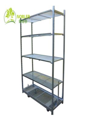 China 10cm Wheel Indoor Danish Flower Cart 50kg Weight for sale