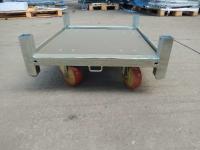 China Q235 Flower Plant Display Rack Danish Trolley Shelves for sale