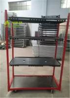China Hot Dip Galvanized Dutch Flower Trolley Seedling Car for sale