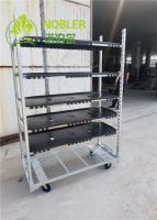 China Plywood Dutch Flower Trolley Flower Frame Truck 1350*565*1900mm for sale
