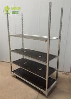 China Hot Galvanizing Hand Flower Danish Cart with Rubber Wheel for sale