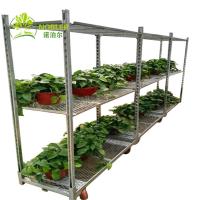 China hot Galvanizing Pullnet Flower Trolley 1500*565*1900 for sale