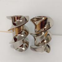 China 92mm Center Diameter Customized Material Screw Element and Barrels for Extruder Machine Parts CTE92 for sale