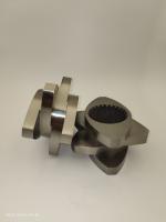 China Rubber Compound Plastic Twin Screw Extruder Machine Spare Parts Screw Element for sale