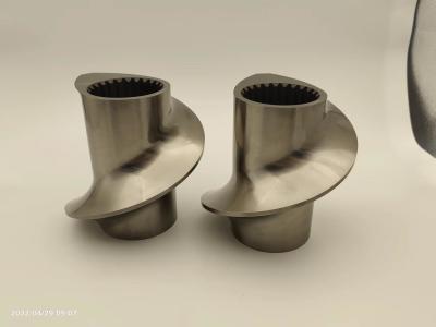 China Leistritz Zse60 Co-Rotating Twin Screw Extruder Screw Elements Diameter 59.6 mm for sale