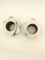 China Threaded Element Threaded Block Kneading Block Twin-Screw Plastic Granulator Accessories Meshing Block Kneading Block for sale