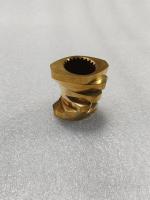 China Brass Twin Screw Extruder Parts Kneading Blocks For Special Usage for sale