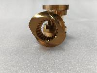 China Brass Twin Screw Extruder Parts Kneading Blocks For Special Usage for sale