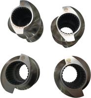 China Twin Screw Extruder Parts 30° 45° 60° 90° Angle Screws for sale