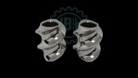 China High Precision Melting Zone Element OEM Twin Screw Extruder Parts for sale