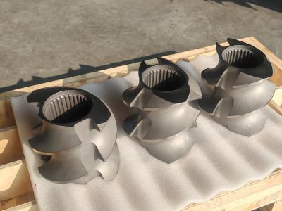 China Plastic Extrusion Line Screw Elements 60mm-120 Screw Length 100rpm-1200 Screw Speed for Twin Screw Extruder Machine for sale