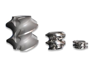 China Screw Element Screw Barrel Screw Parts Shaft for CTE Twin Screw Extruder Machine for sale