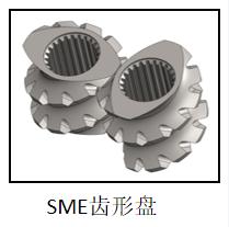China 75 SME Screw Element Extruder Elements For Twin Screw Extruder for sale